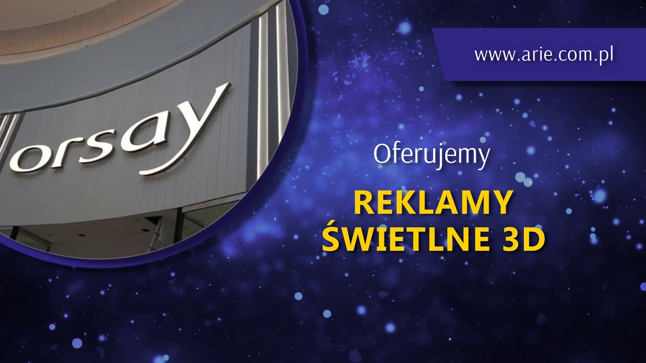 Projektowanie reklam Poznań Arie Przedsiębiorstwo Wielobranżowe - YouTube