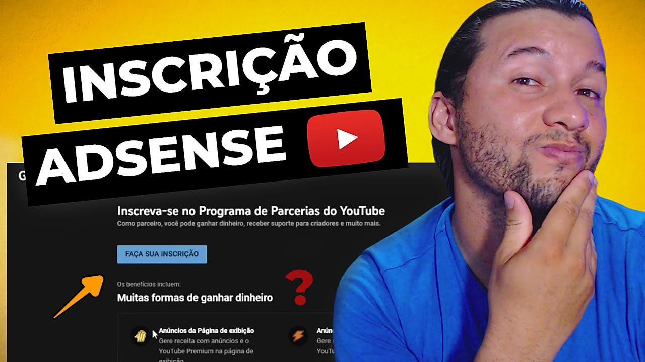 Como se inscrever no Programa de Parcerias do YouTube em 2023 (pela primeira vez!) GANHAR ...