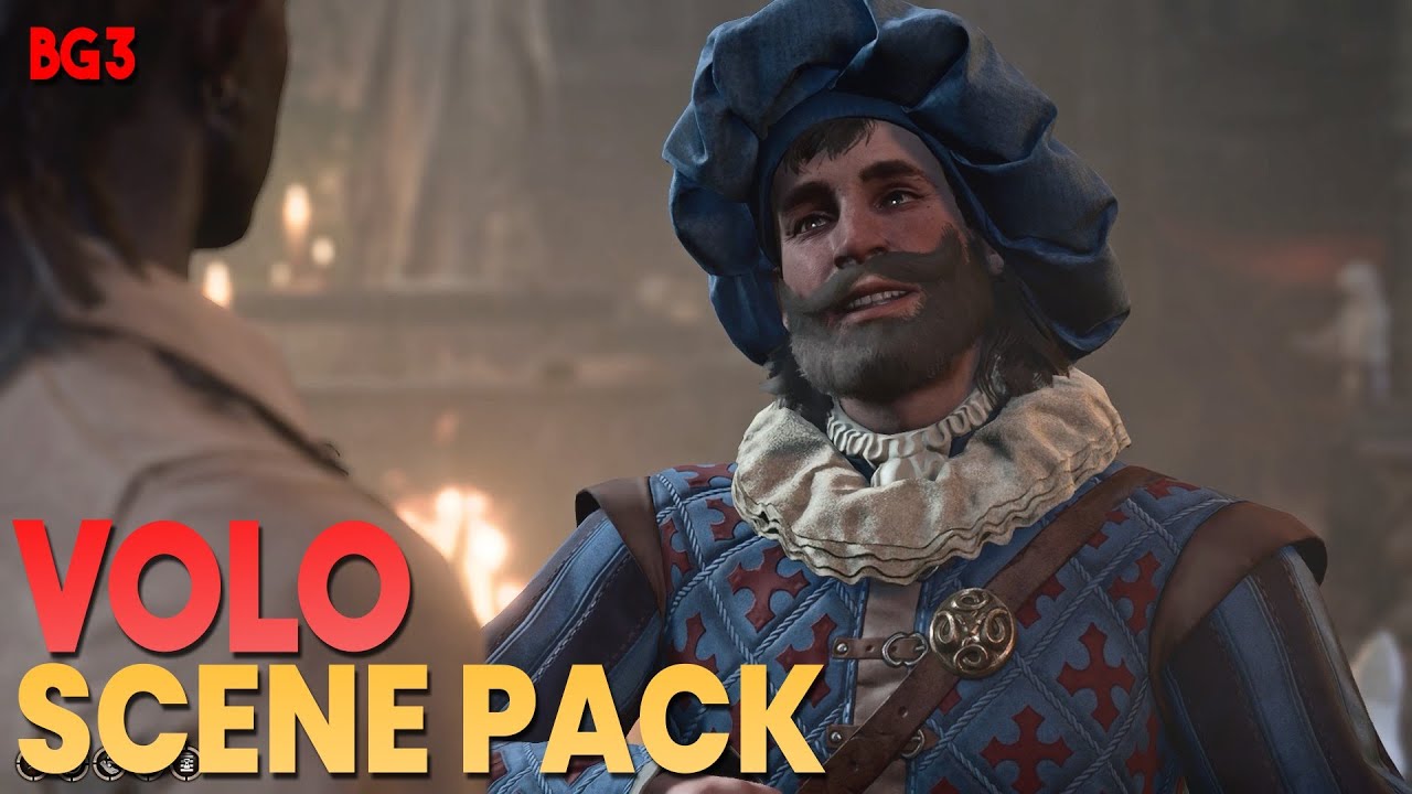 Volo Scene Pack || Baldur's Gate 3 || 1080p, 60FPS - YouTube
