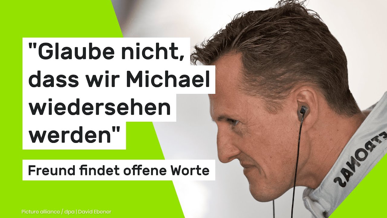 Michael Schumacher: "Glaube nicht, dass wir Michael wiedersehen werden ...