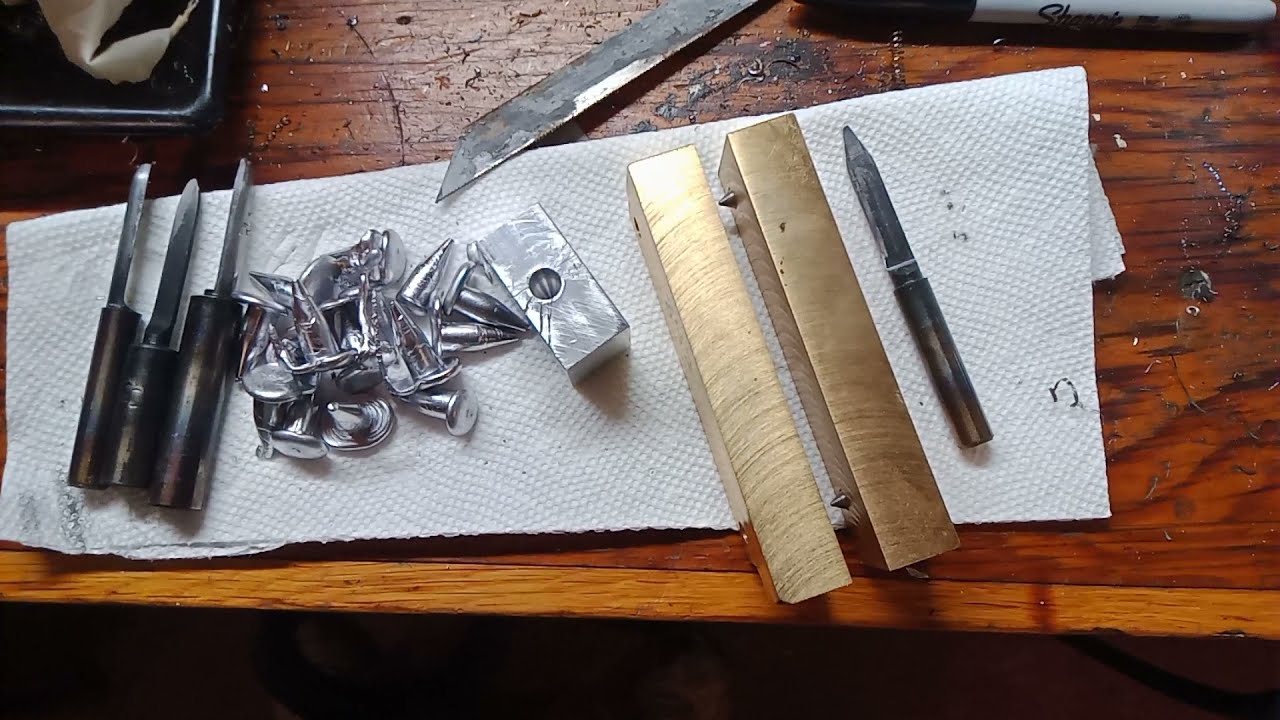 Homemade bullet mold in brass, (7.62x39), part 7 - YouTube