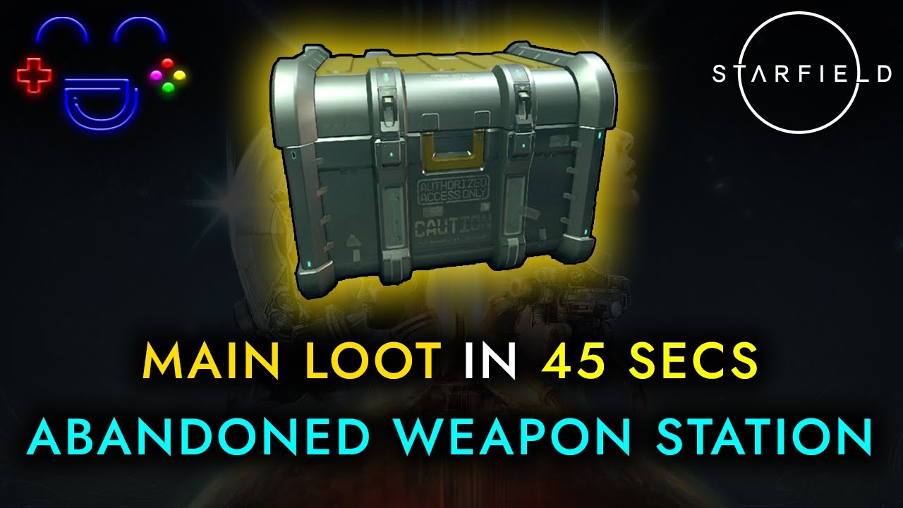 45-Secs Main Loot | Abandoned Weapon Station | Starfield - YouTube