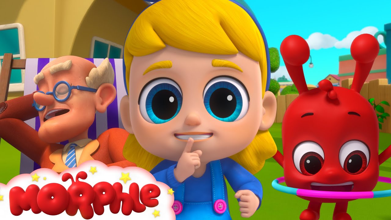 The 'Be Quiet' Game | Fun Animal Cartoons | @MorphleTV | Learning for ...