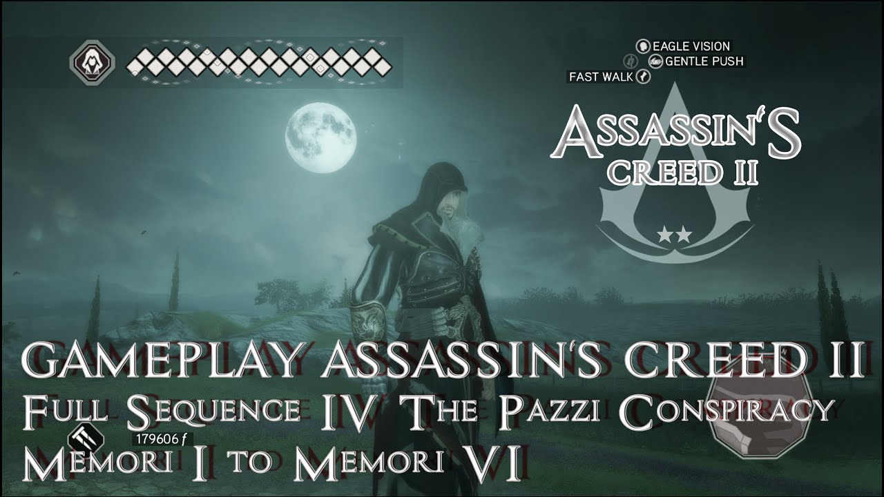 ASSASSIN'S CREED 2 Walkhthrough Full Sequence 4 The Pazzi Conspiracy ...