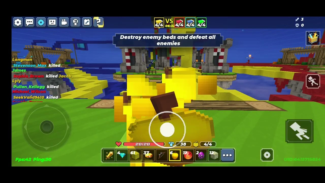 bed wars gameplay part 1 - YouTube