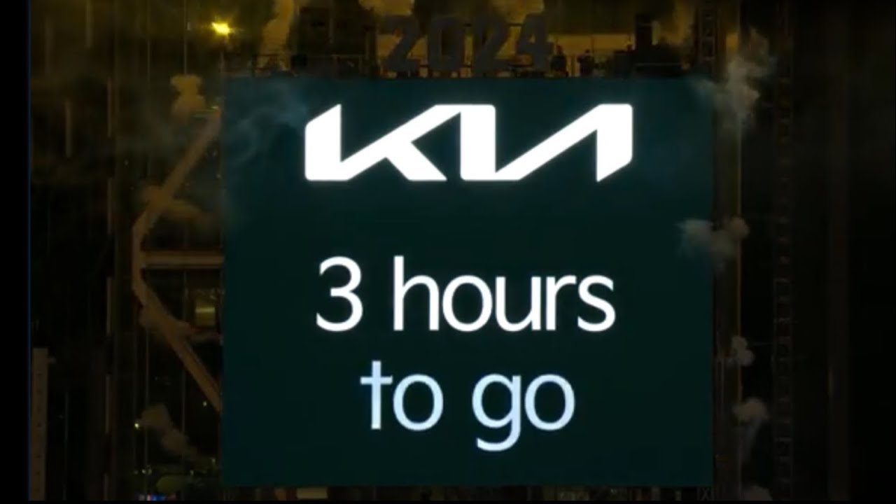 3 hours until 2024 in Times Square - YouTube