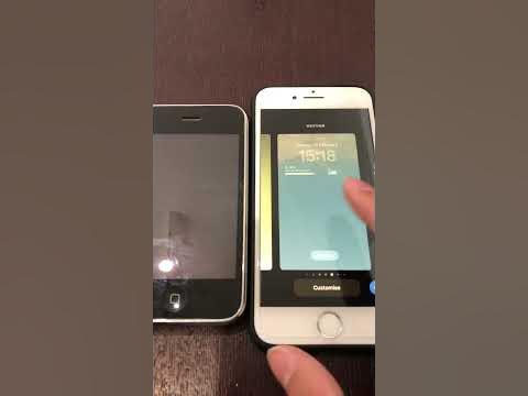 iOS 4 vs iOS 16 difference in 2023 #shorts #ios4 #ios16 - YouTube