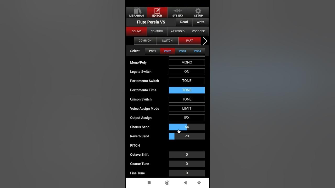 Flute Persia Create your own tones on the Roland Ax Edge with the AX Edge Editor. - YouTube