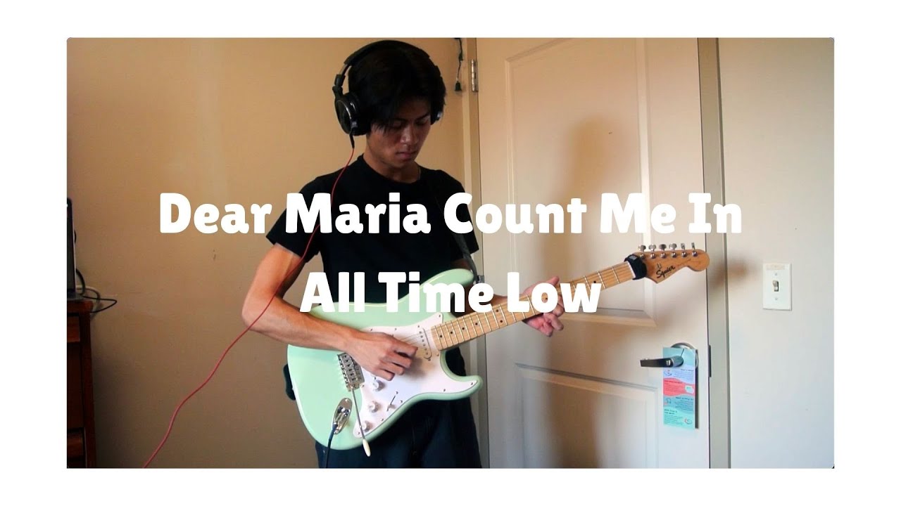 Dear Maria Count Me In - All Time Low [COVER] - YouTube