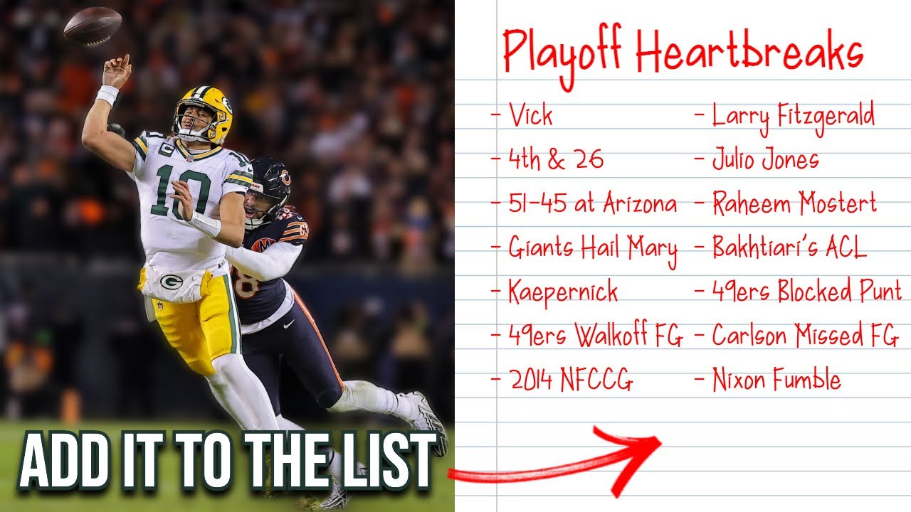 Packers choke away 21-3 halftime lead for another heartbreaking playoff ...