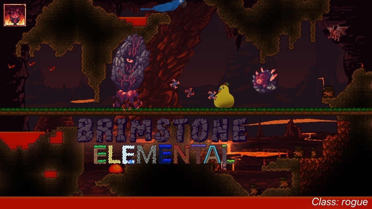 The BRIMSTONE ELEMENTAL gets SCORCHED || Terraria Calamity Infernum ...