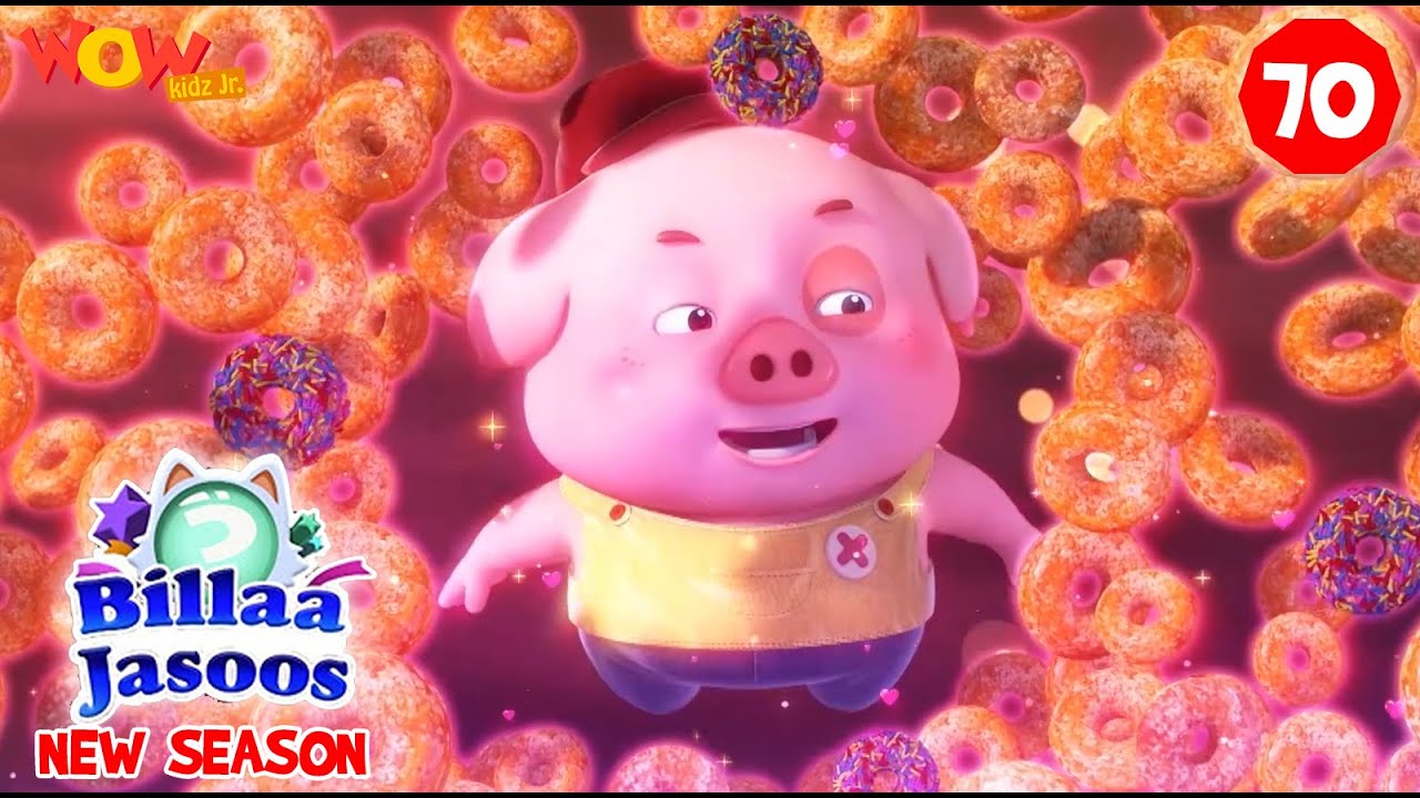 Piggy VS. Big Stomach | Episode 70 | New Billa Jasoos Cartoon Story In ...