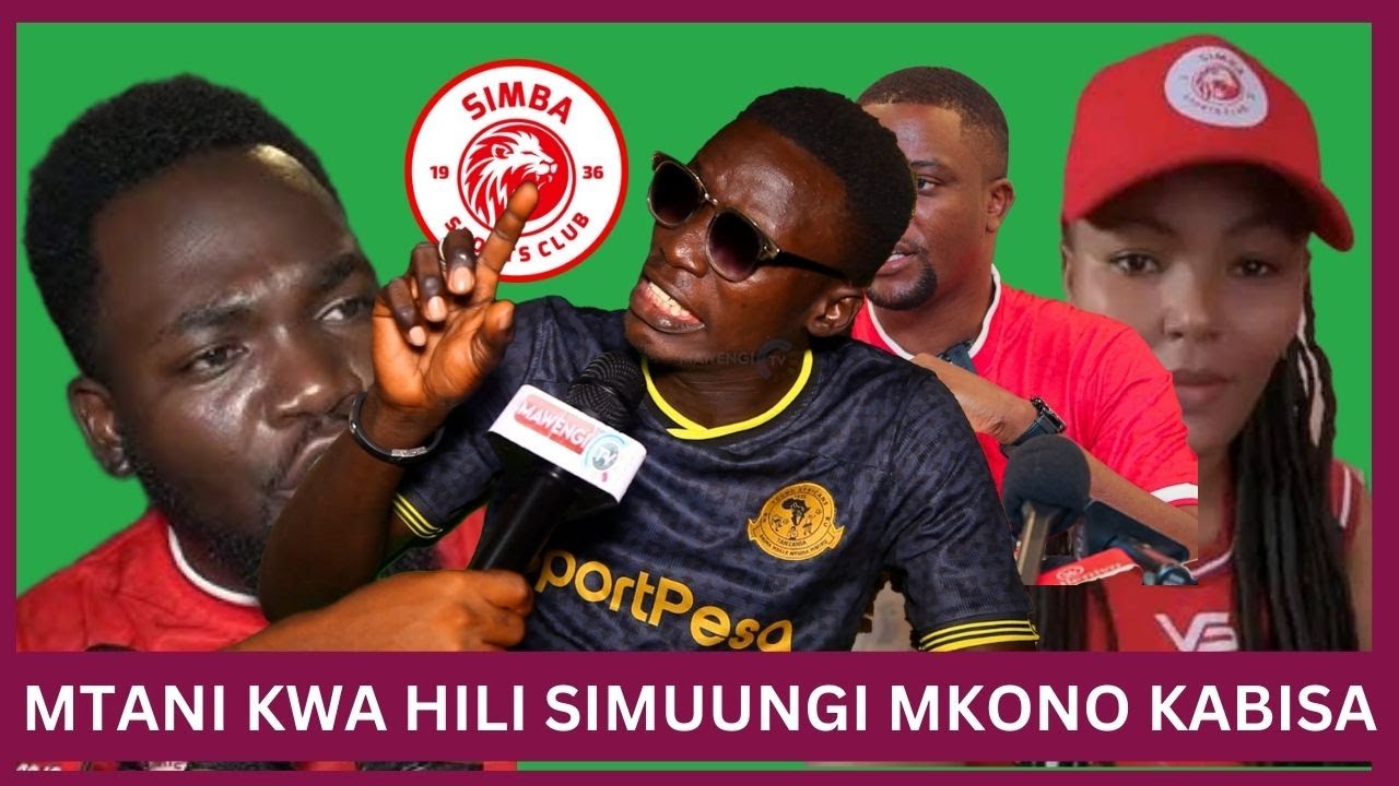 MASHABIKI WA SIMBA WAPANGA KUSUSIA MECHI YA NGAO YA JAMII BAADA YA DOKTA MO NA AGGY SIMBA ...
