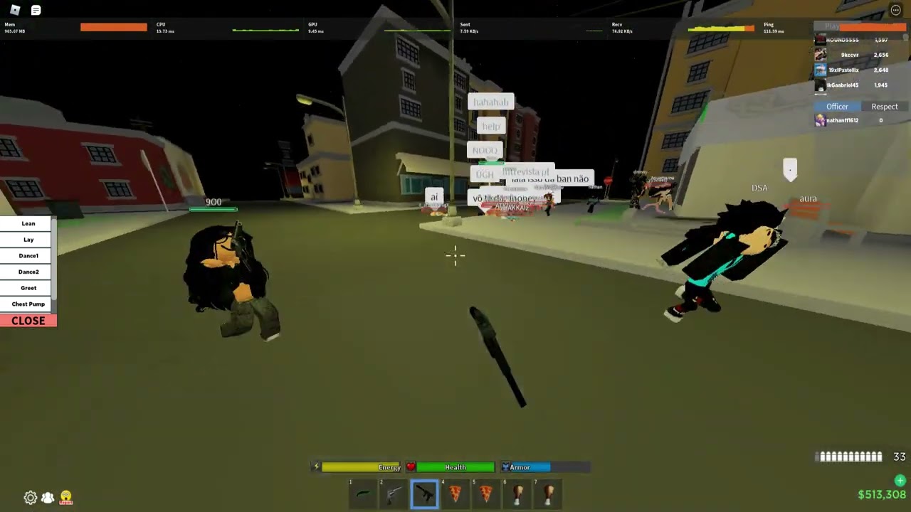 Roblox Da Hood - fov made me aimlock with silencer dont ban me pls ...