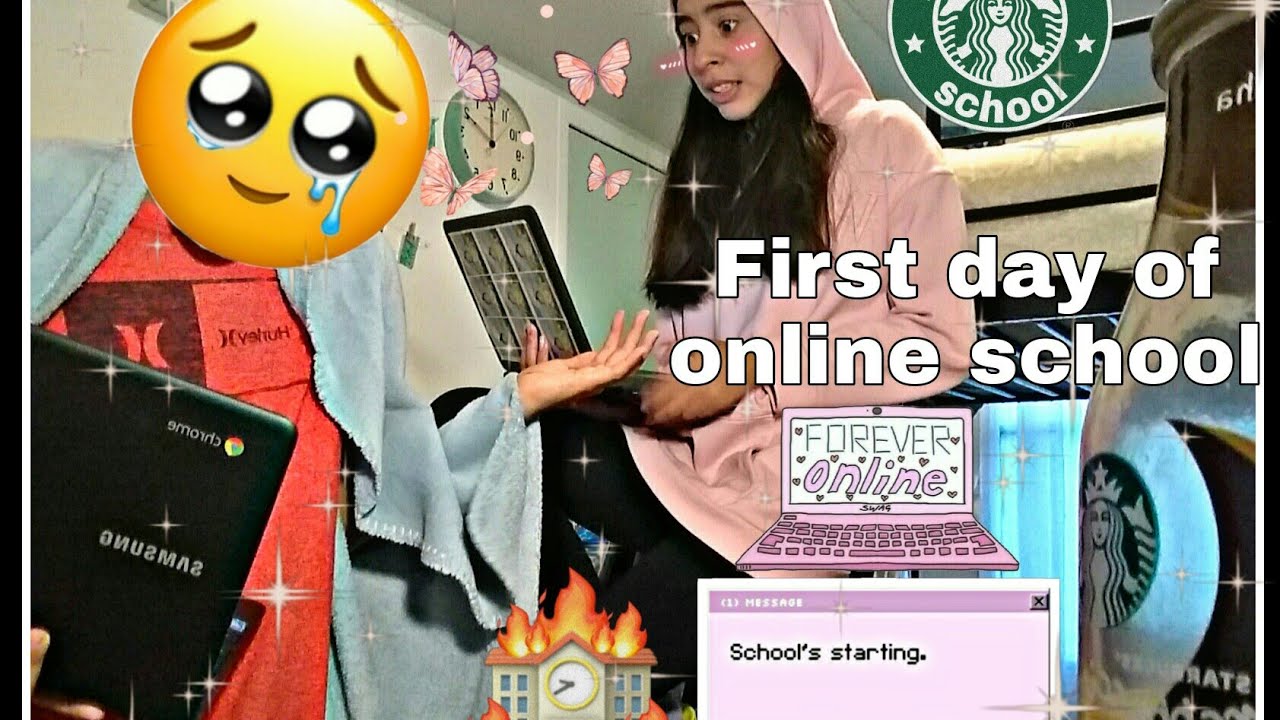 First day of online school ~Freshman year~ - YouTube