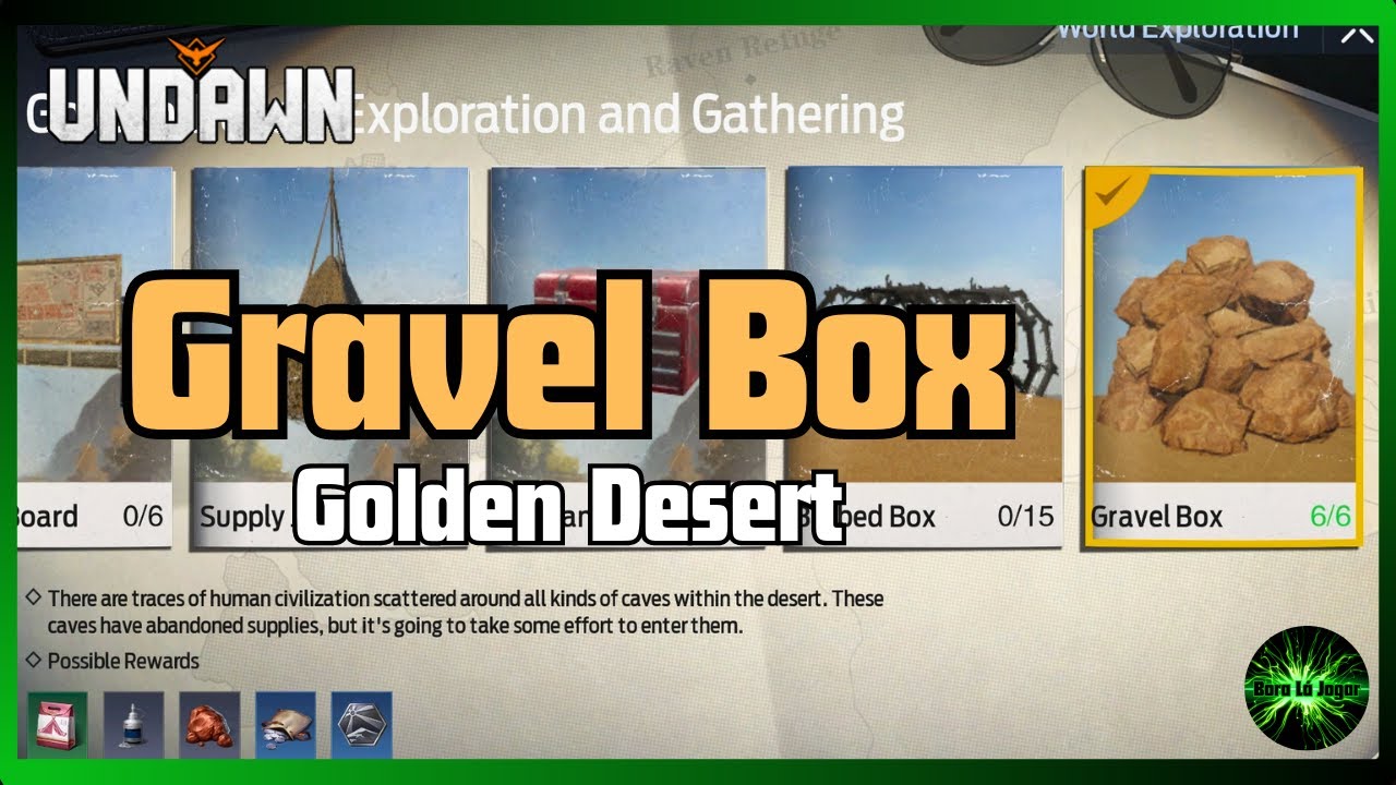 Undawn Gravel Box (Golden Desert) - YouTube