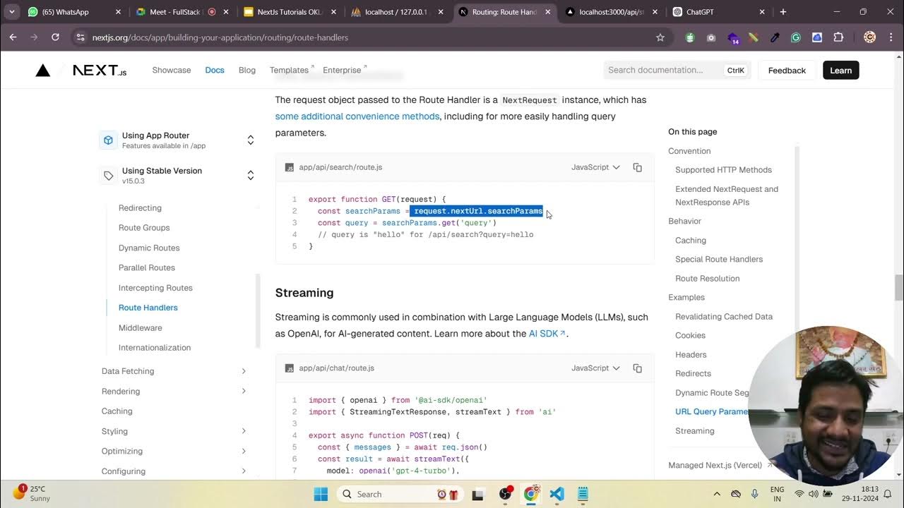 NextJs - How to recieve Query String Parameter in Nextjs - YouTube