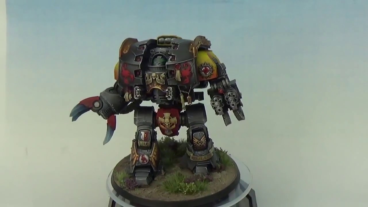 Warhammer 30k Carab Culln Red Scorpions - Forge World - YouTube