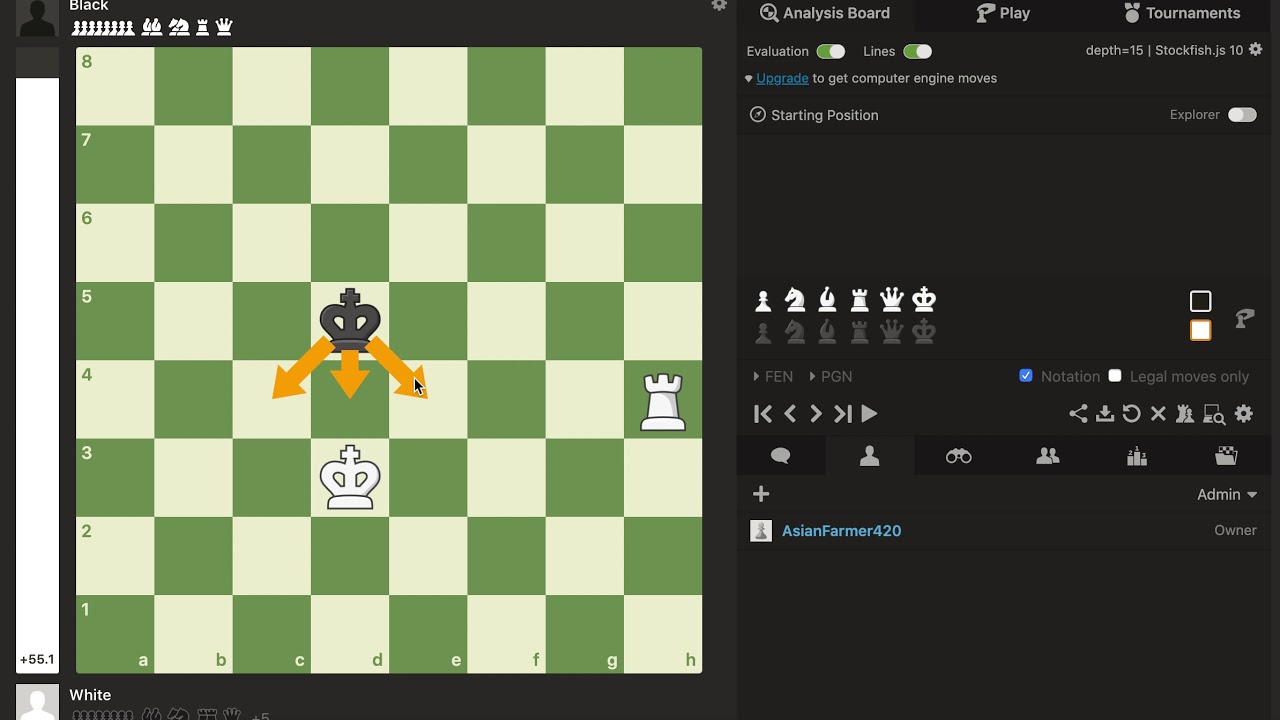 How to achieve checkmate with 1 rook - YouTube