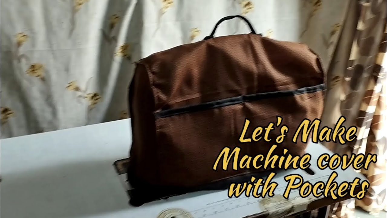 Stretching Machine Cover With Pockets DIY: Quick and Easy Tutorial for ...