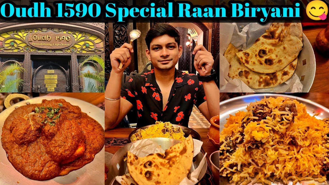 Oudh 1590 Raan Biryani in Kolkata😋|| Nawabi Biryani Starts with Rs 375 ...