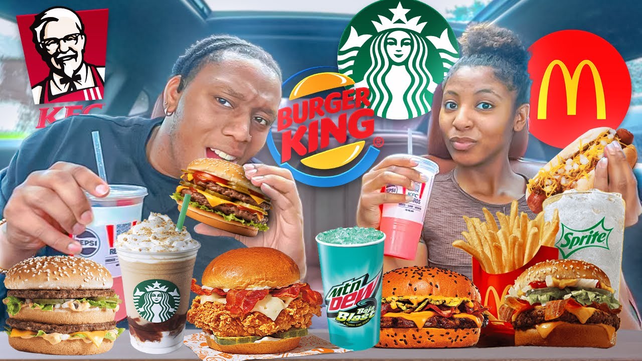 TRYING NEW MENU ITEMS FROM FAST FOOD RESTAURANTS!! - YouTube