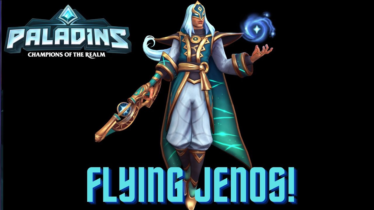 My boy Jenos floating around! Paladins Game Play Video 2024 - YouTube
