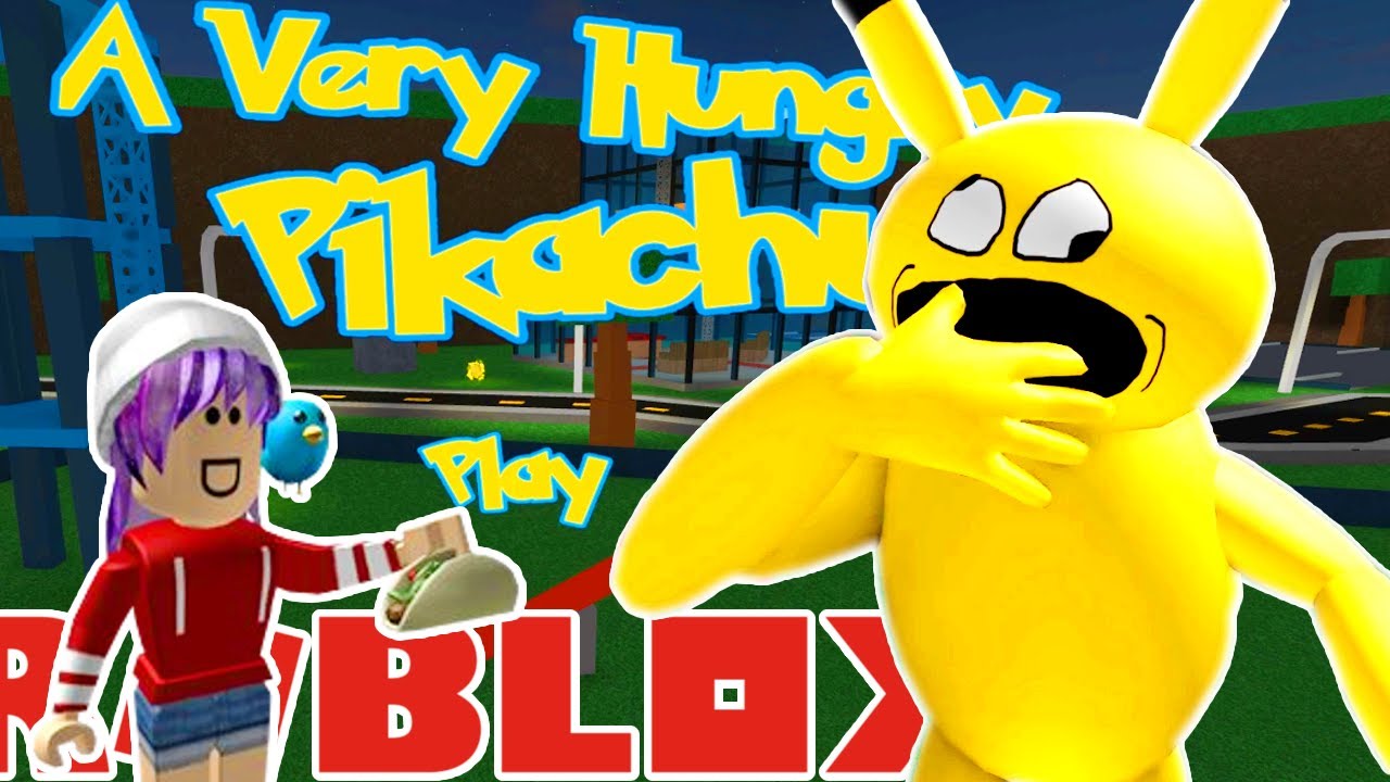 ESCAPE A VERY HUNGRY PIKACHU IN ROBLOX! | RADIOJH GAMES & MICROGUARDIAN ...