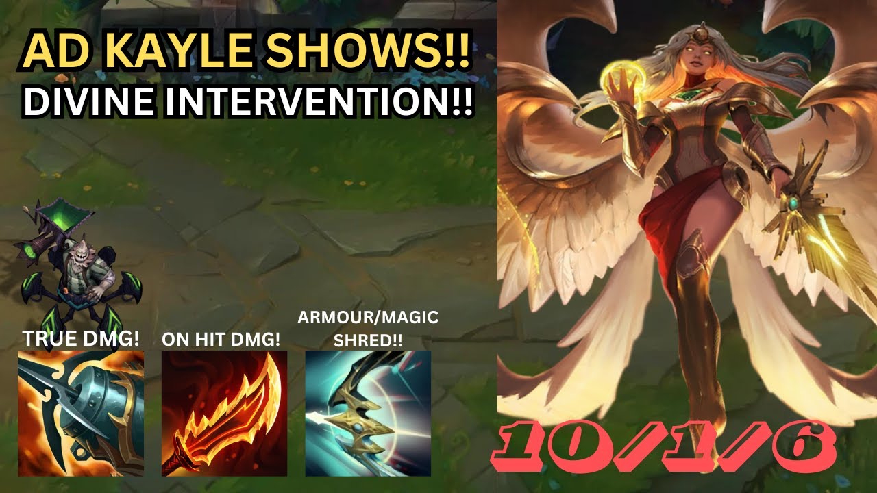 TOP LANE AD KAYLE IS MY FAVORITE KAYLE!! WHY WE LIKE AD KAYLE! A-Z Top ...