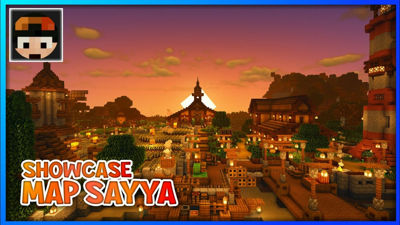 map survival terkeren?! bisa lawan azrealon? | showcase map sayya - YouTube