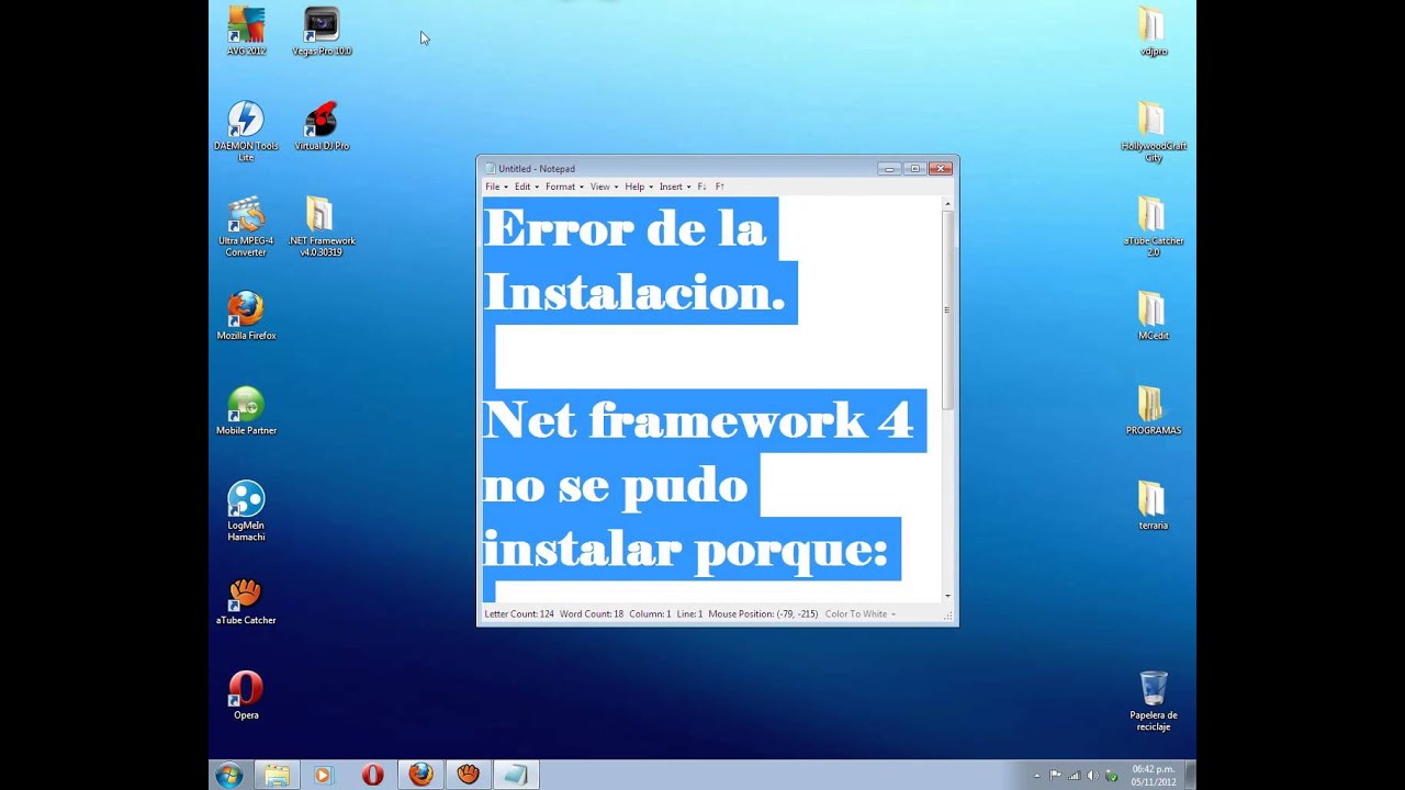 Problemas con Net Framework 4 Client Profile [AYUDEMEN] - YouTube