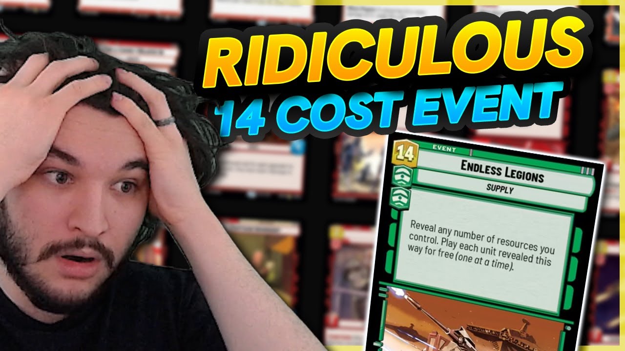 This is the Most ABSURD Card I've Seen... | Star Wars Unlimited - YouTube