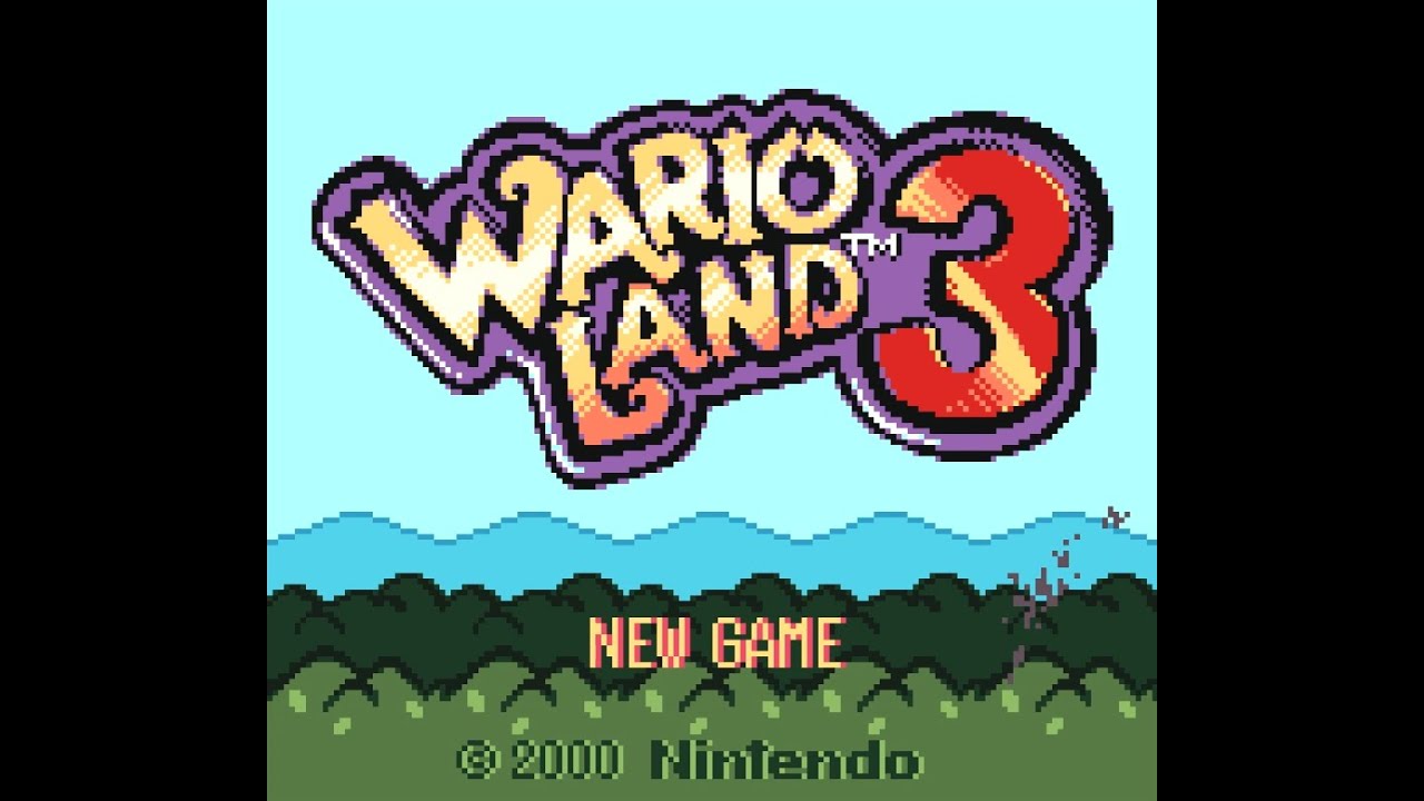 Wario Land 3 Title Screen (GBC) - YouTube