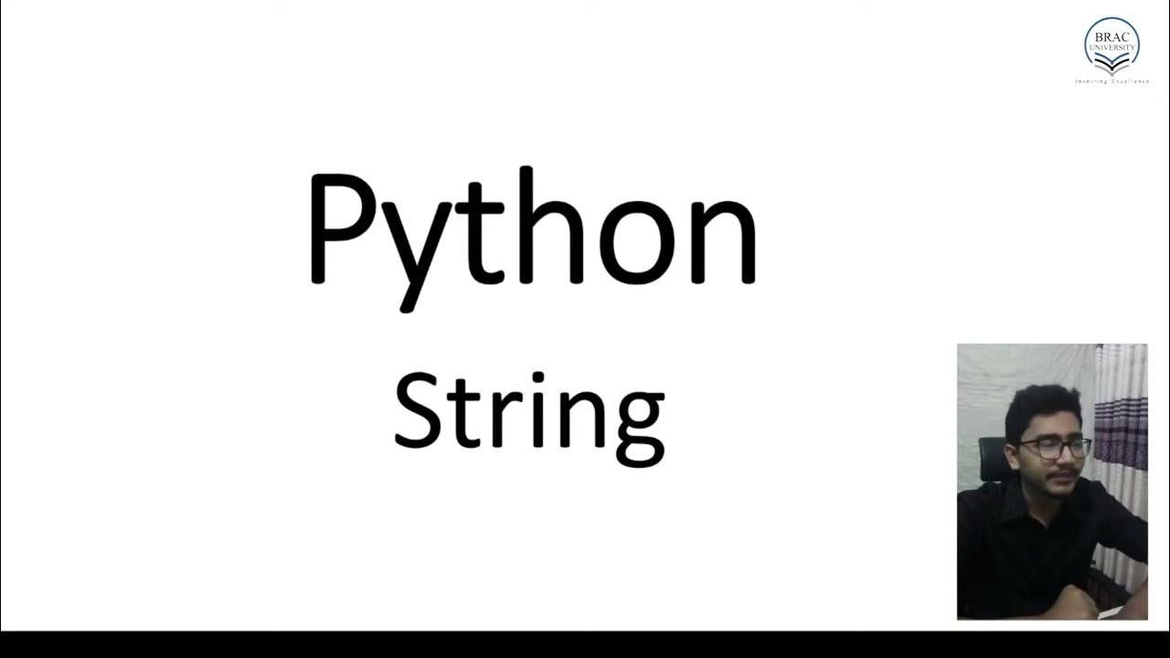 L16 | Python | String | Part 3 | Bangla - YouTube