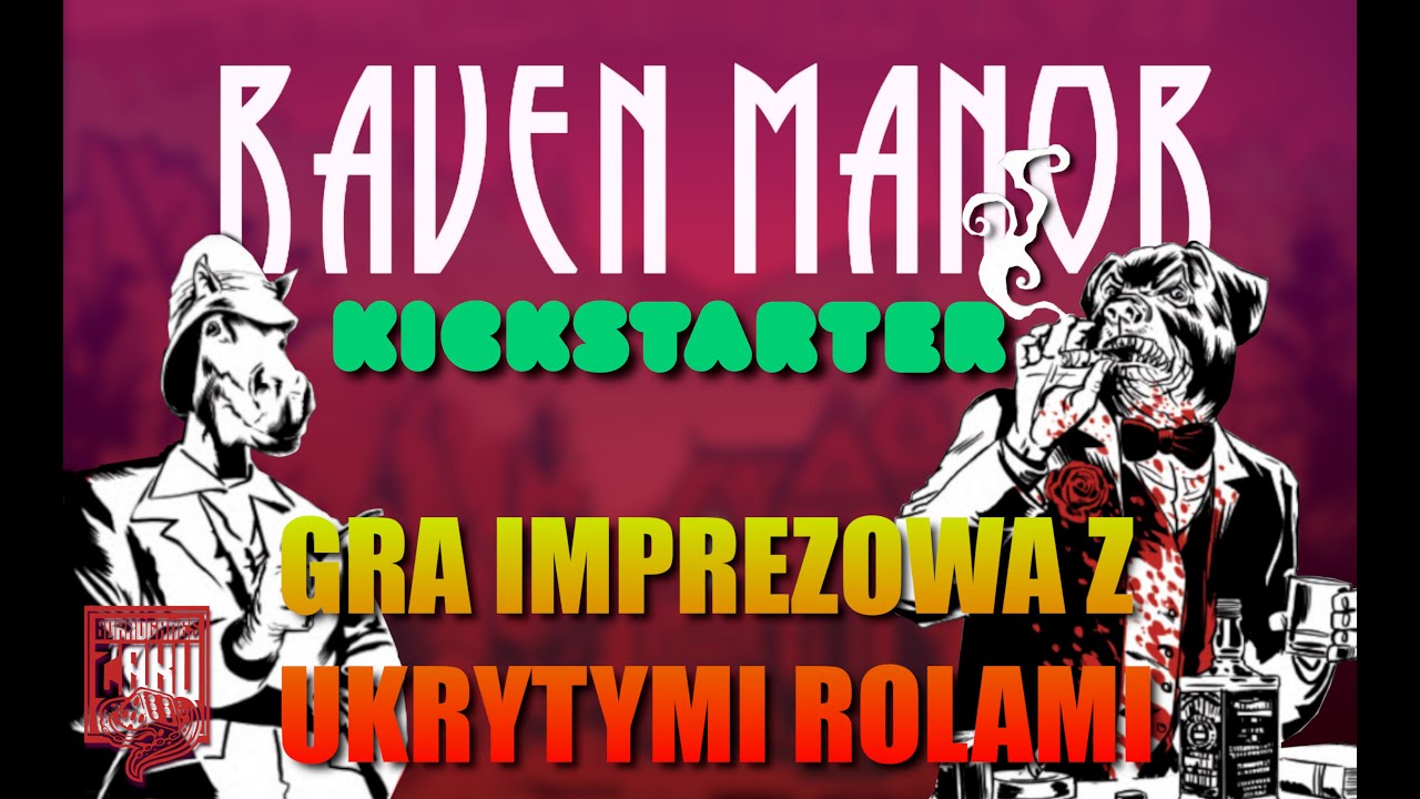 Raven Manor | Przegląd gry z KICKSTARTERA - YouTube