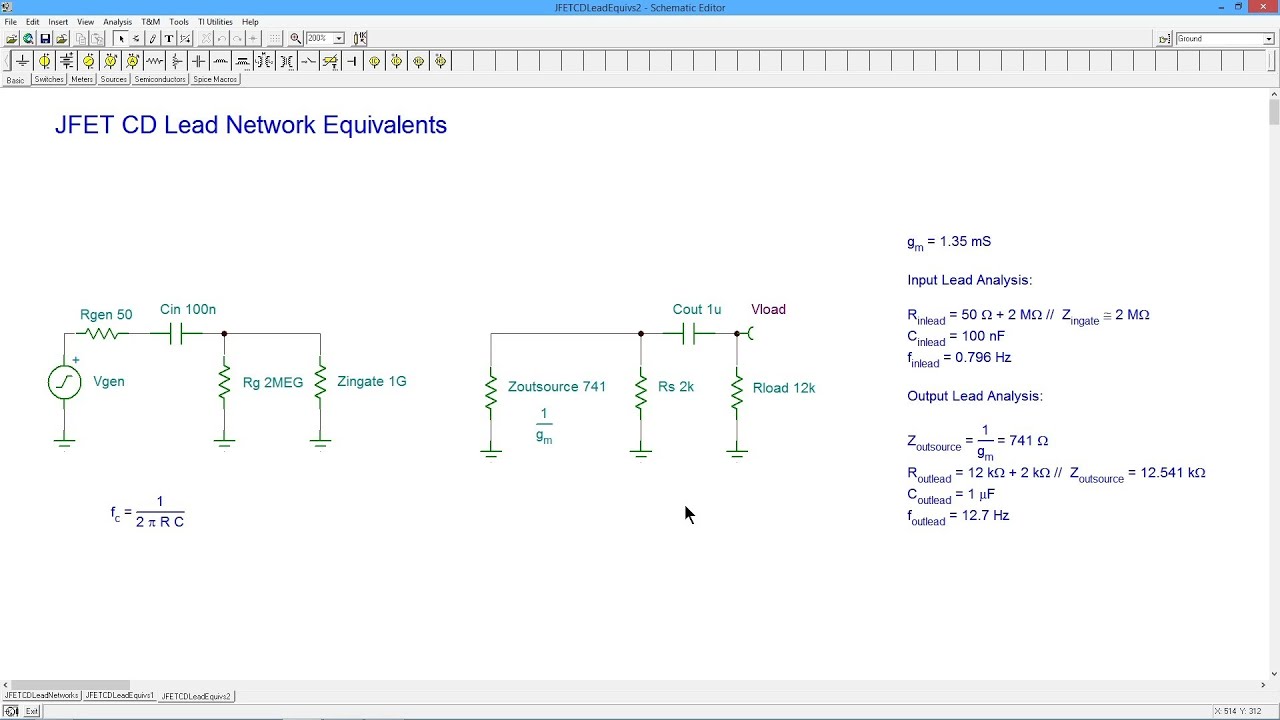 Semiconductor Devices: JFET CD Lead Networks - YouTube