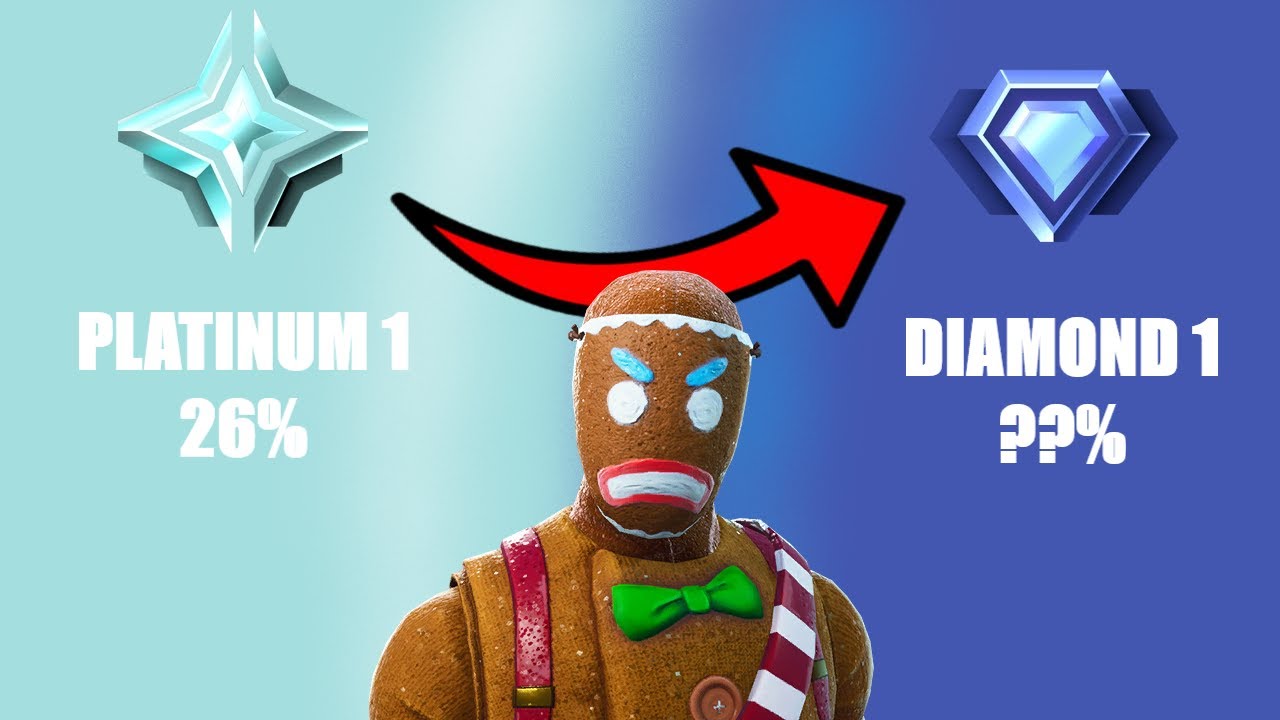 Platinum to Diamond in Ranked Fortnite - How many games #1 - YouTube