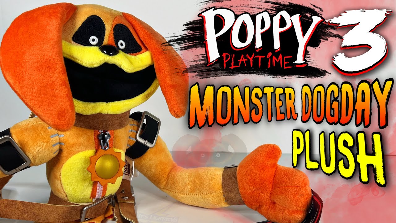 The Official Monster DogDay Plush Is HERE! - [Poppy Playtime Plush ...