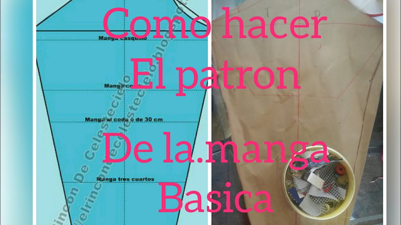Como hacer manga basica - YouTube