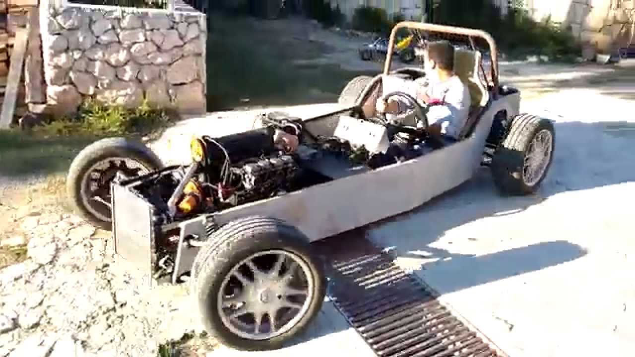 First drive Locost Seven - YouTube