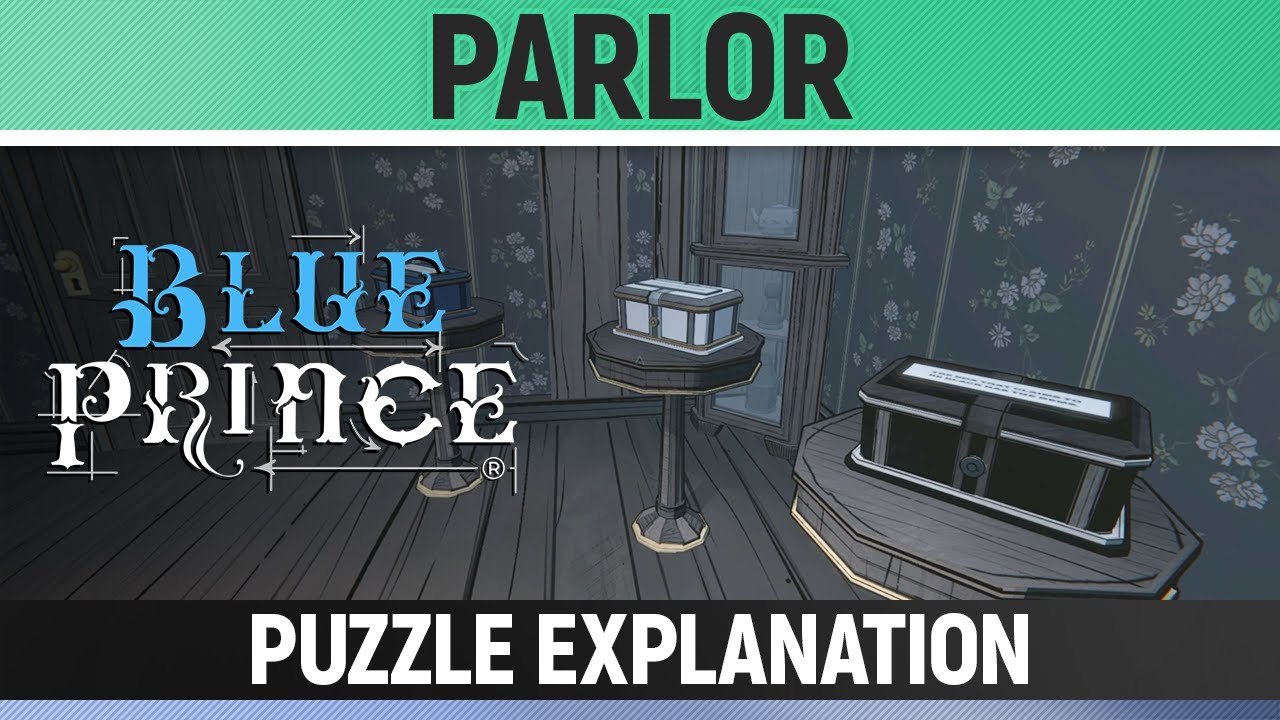 Blue Prince - Parlor - Puzzle Solution & Explanation - YouTube