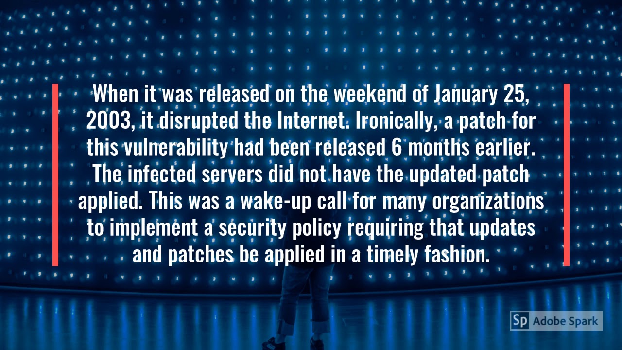 SQL Slammer 4 - YouTube