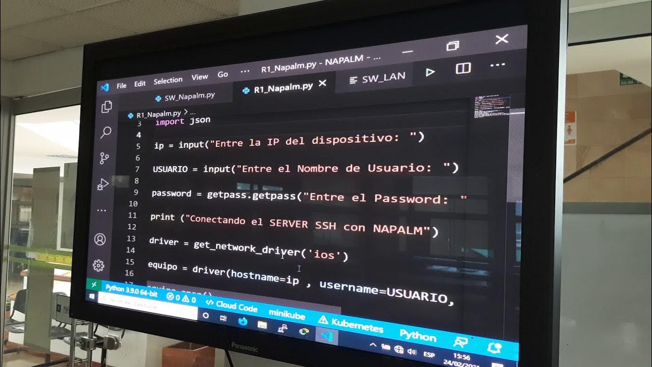 Configurando Router y Switche Cisco Fisico y Real con Python - Laboratorio - YouTube