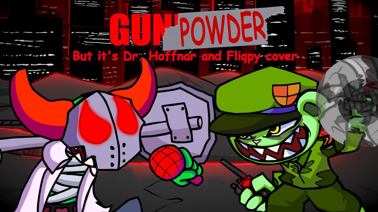 [FNF] Two mentally ill friends! [Gunpowder but it's Dr. Hoffnar and ...