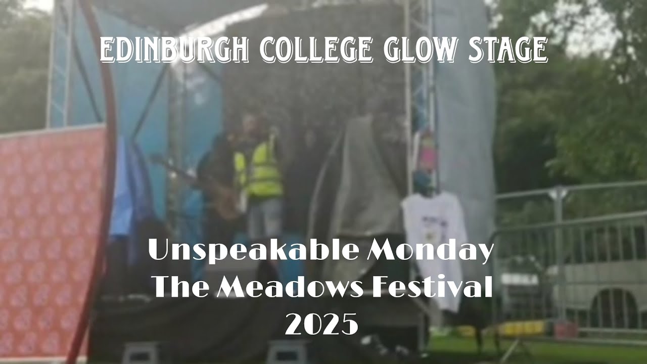 Unspeakable Monday Live Acoustic Set on the Edinburgh College Glow ...