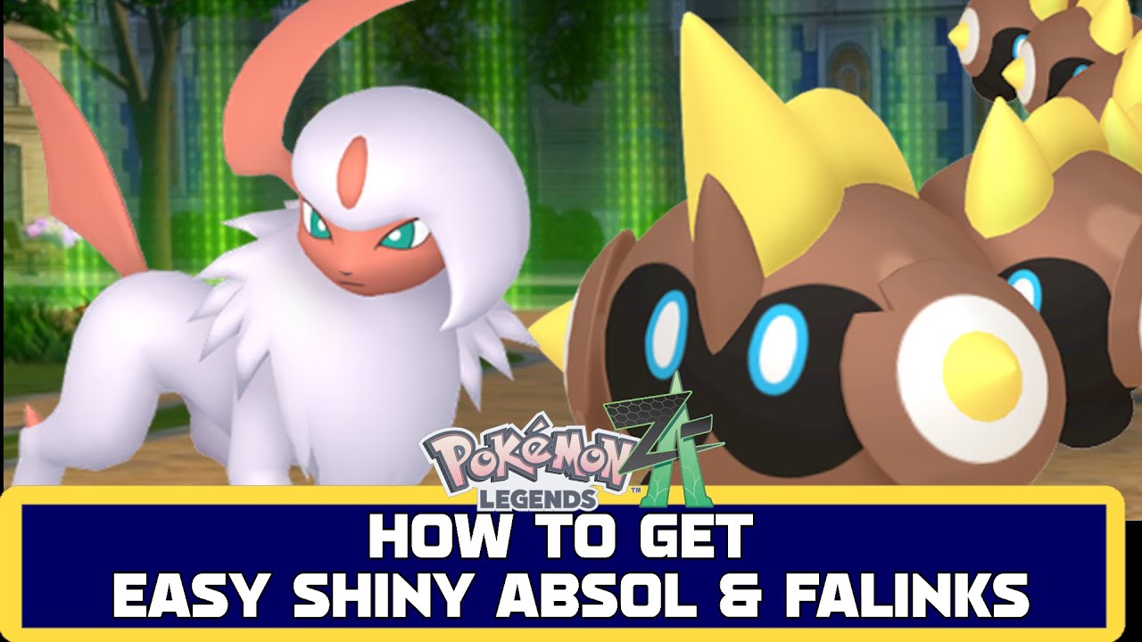 HOW TO GET EASY SHINY ABSOL & FALINKS IN POKEMON LEGENDS Z-A!! - Shiny ...