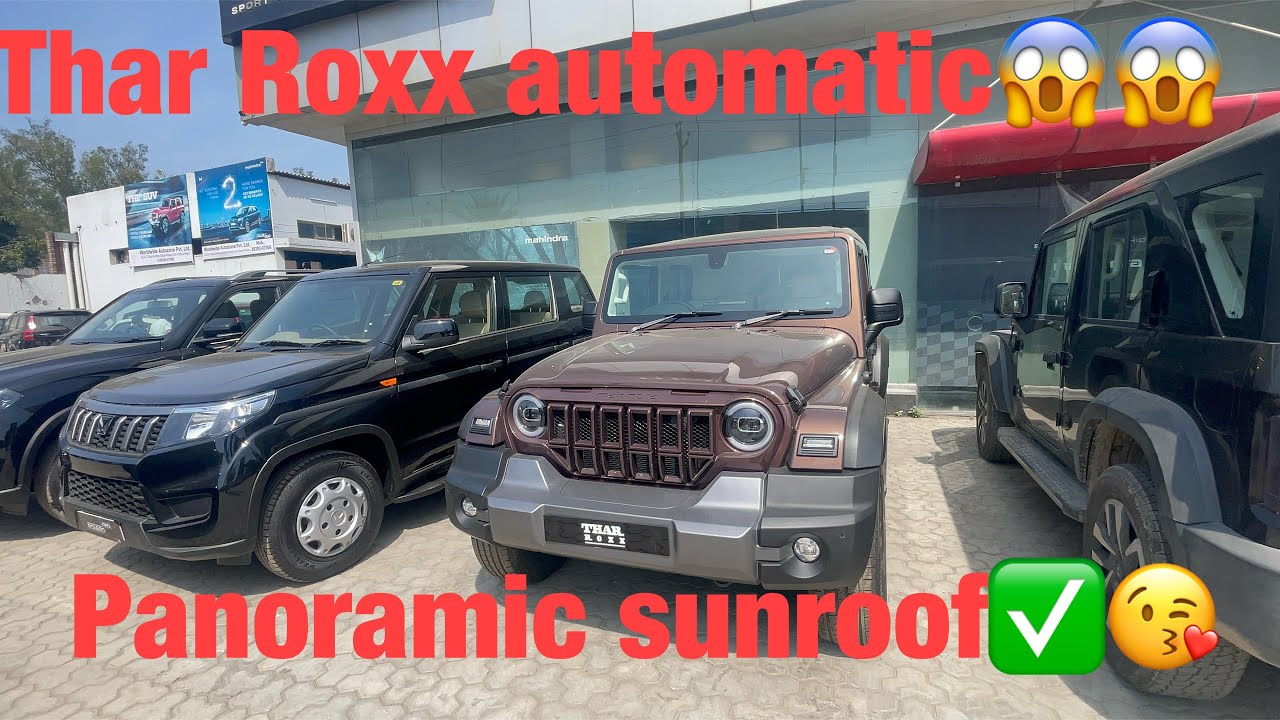 Thor Roxx automatic | Panaramic sunroof 😱😱 new interior walk around ...