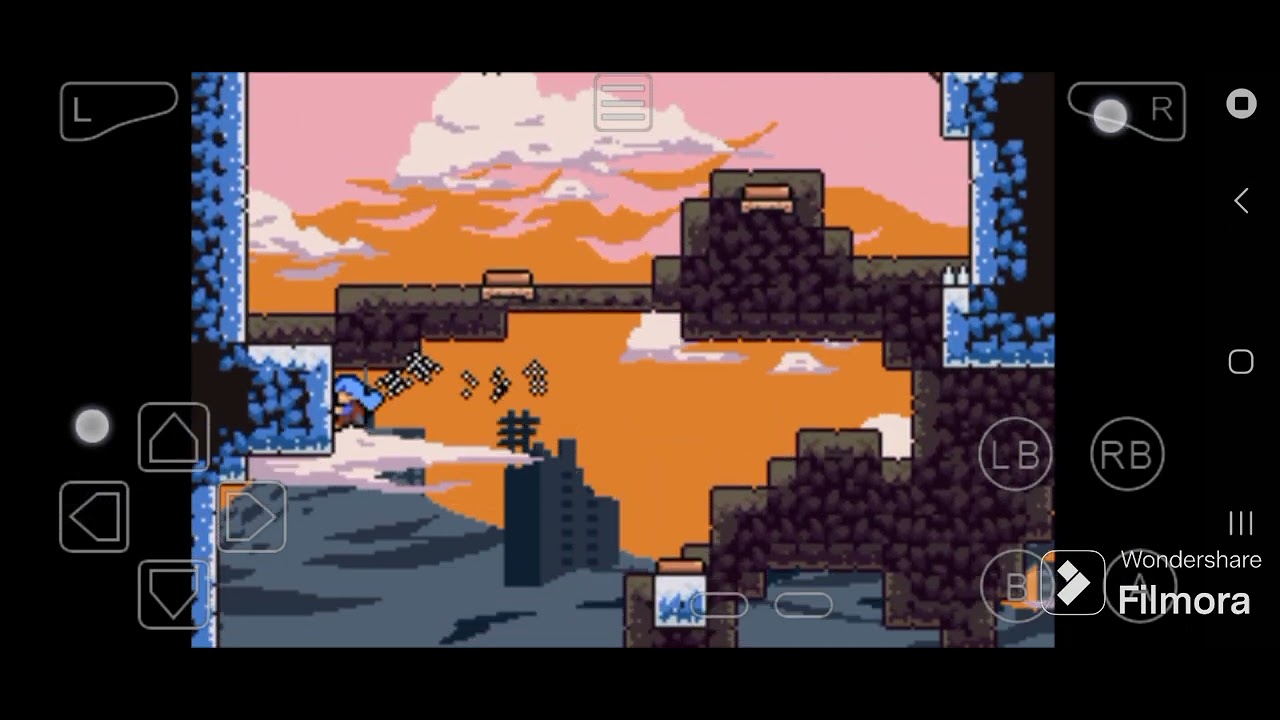 celeste (GBA ROM) Android, first steps, no death, all strawberrys - YouTube