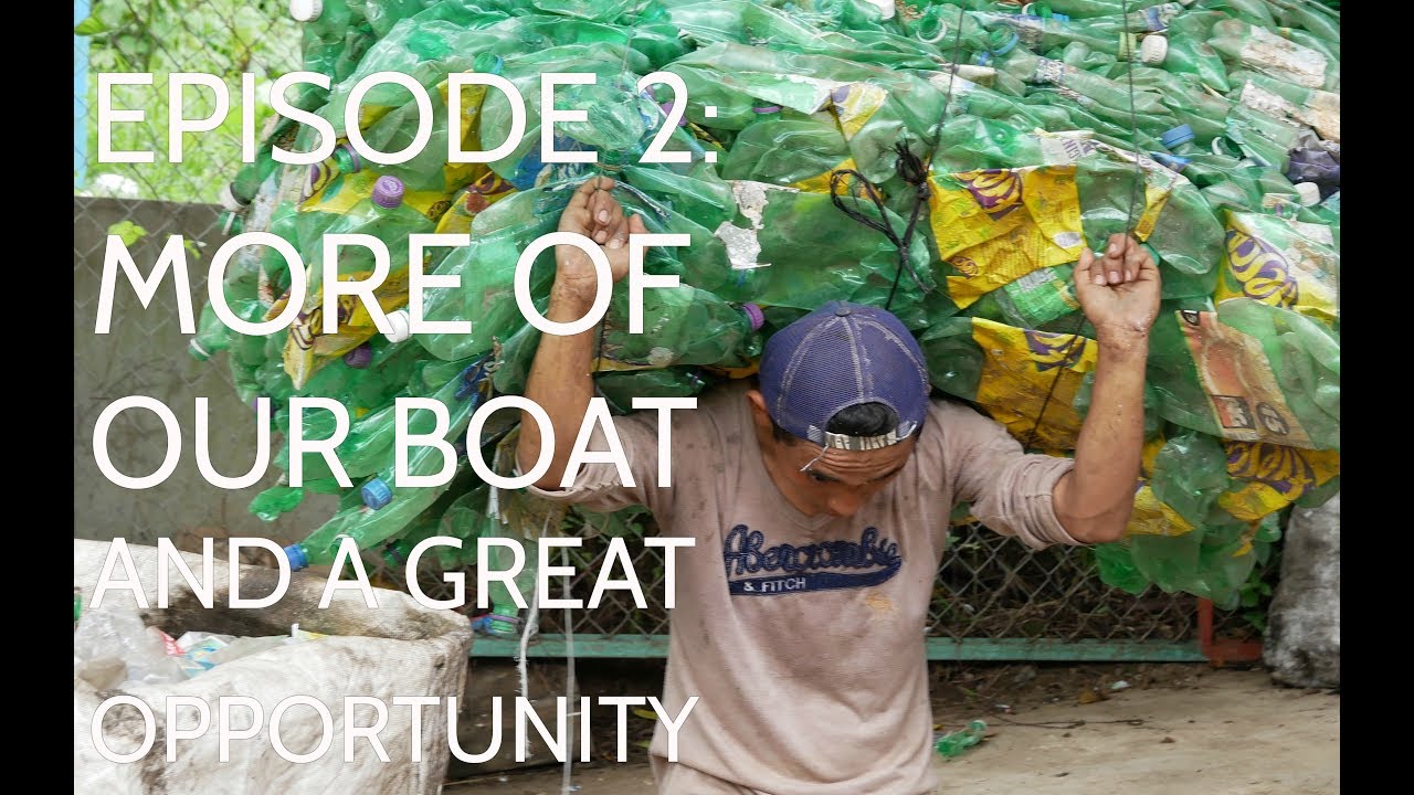 Visiting a plastic clean up project (Episode 2) - YouTube