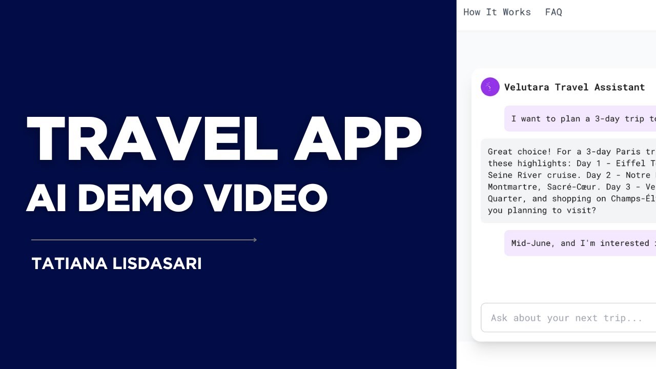 AI Travel Itinerary Generator - YouTube